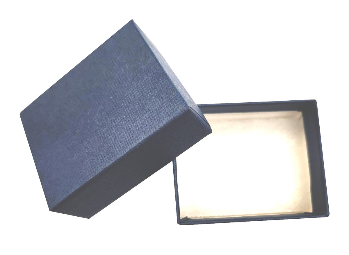 Denim Blue Blue Cotton Fill Boxes - 2 1/2" x 1 5/8" x 1" CLEARANCE ...